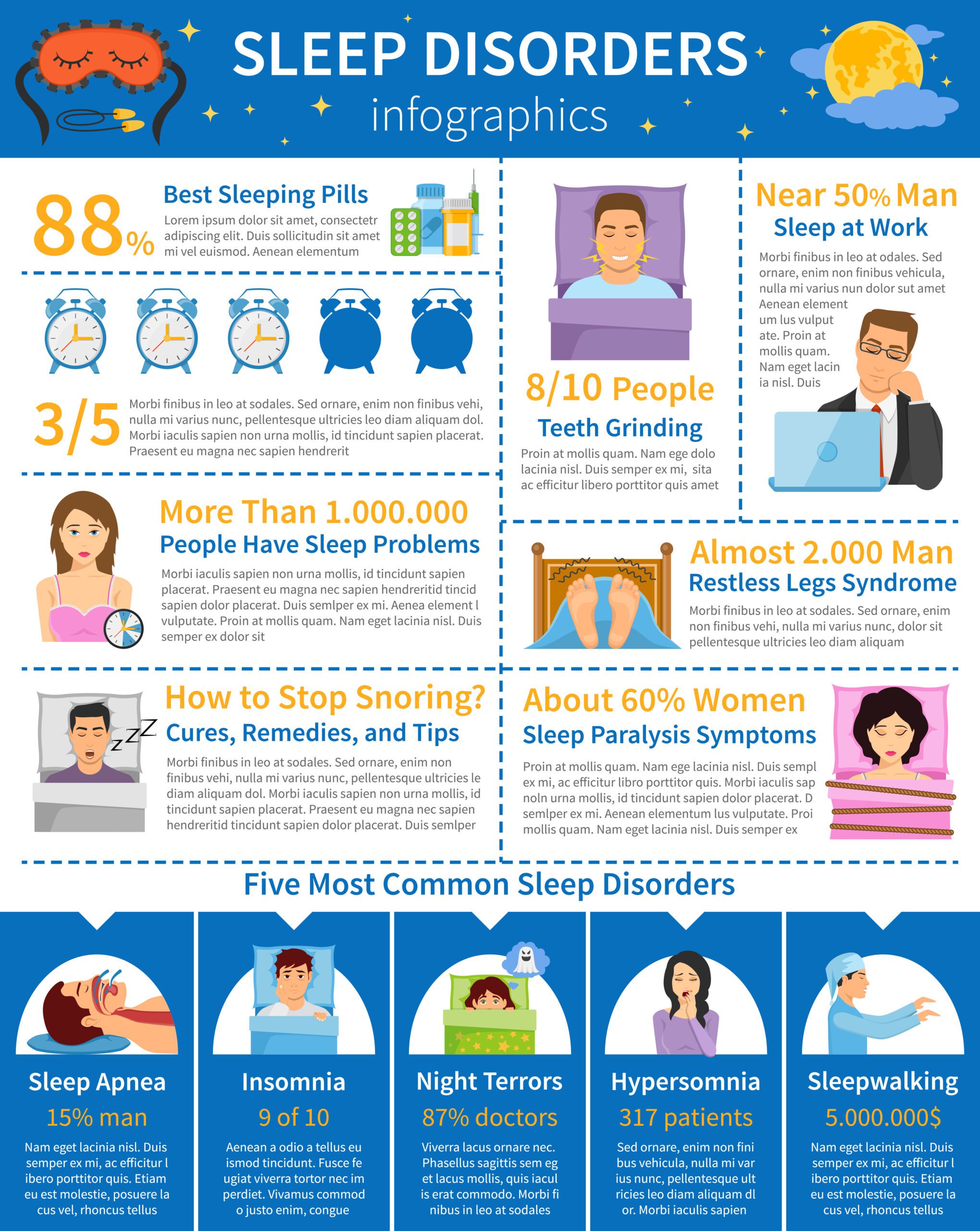 The Best Sleep Positions for Sleep Apnea and Snoring - Daddy Simply