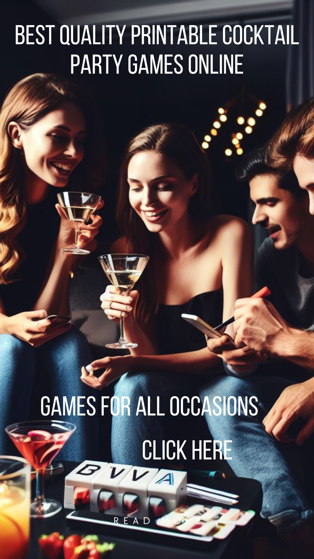 26 Hilarious Cocktail Party Game Ideas For Adults - Daddy Simply